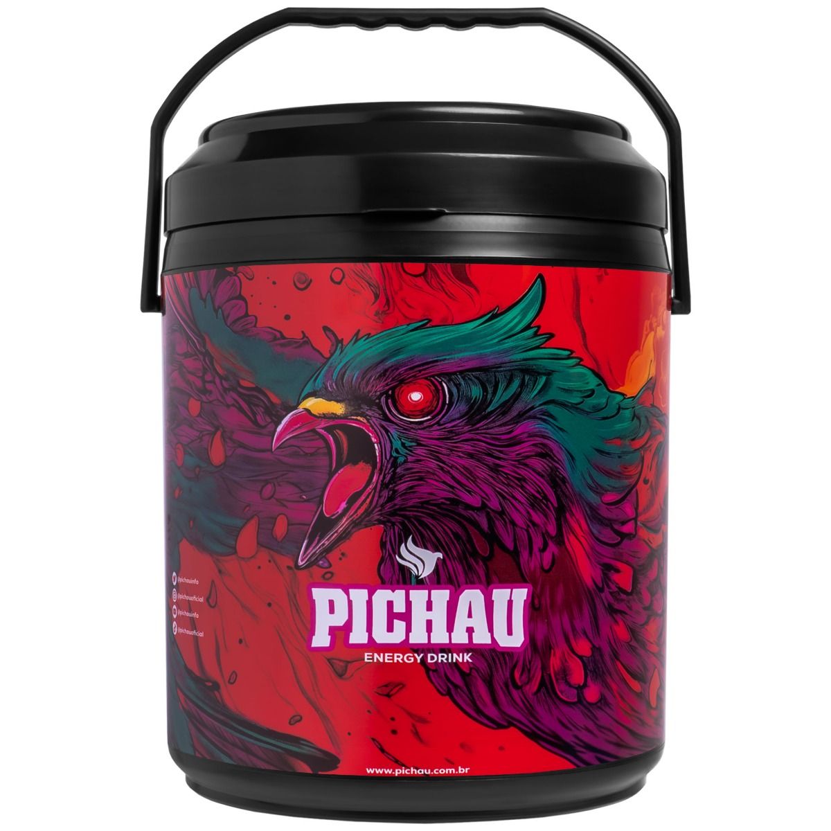 Kit Caixa Térmica Original + Energéticos, 3 Sabores, Original, Tropical e Zero, 350ml, Com 9 ...