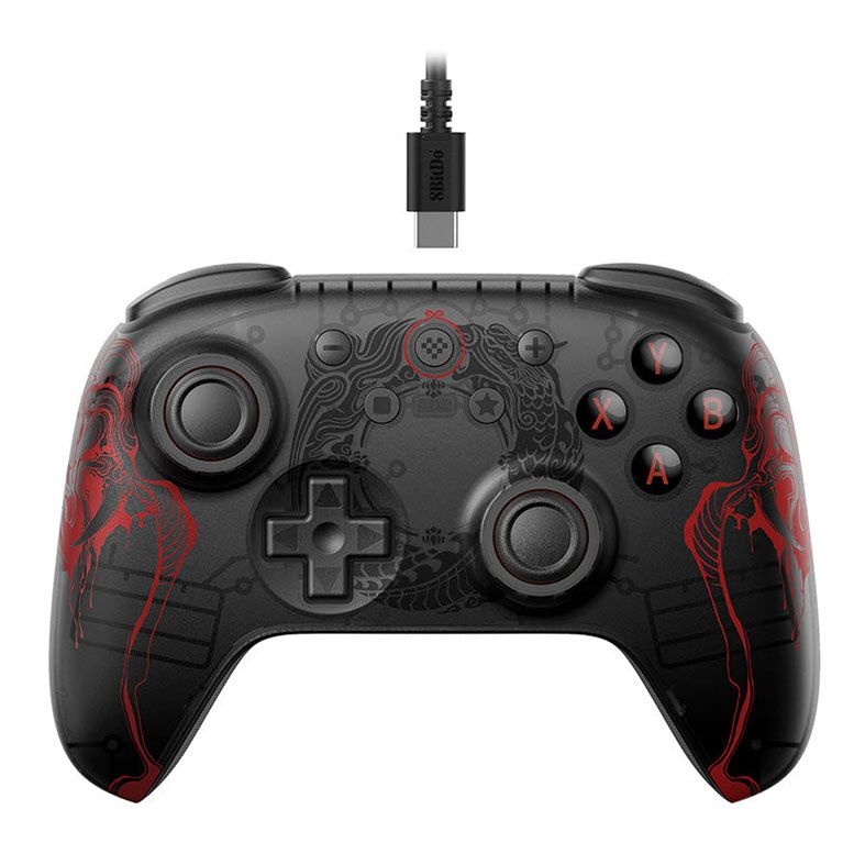 Controle 8BitDo Ultimate 2C Myth Wukong, Preto, 82CD05 | Pichau