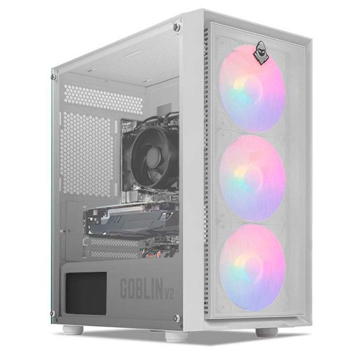 PC Gamer Mancer, AMD Ryzen 5 5500, Radeon RX 6600 8GB, 16GB DDR4, SSD ...