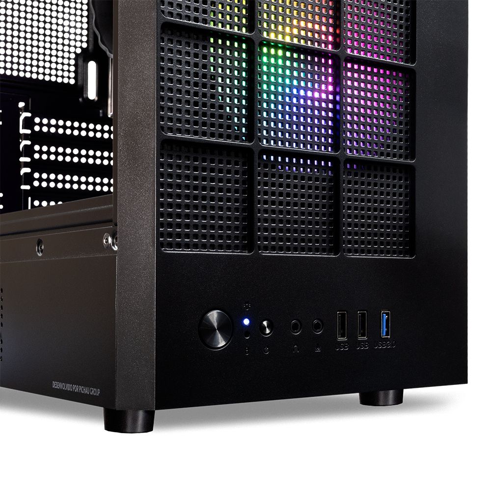 PC Gamer Pichau Osíris II, Intel i5-12400F, Radeon RX 6650 XT 8GB, 16GB DDR4, SSD M.2 480GB | Pichau