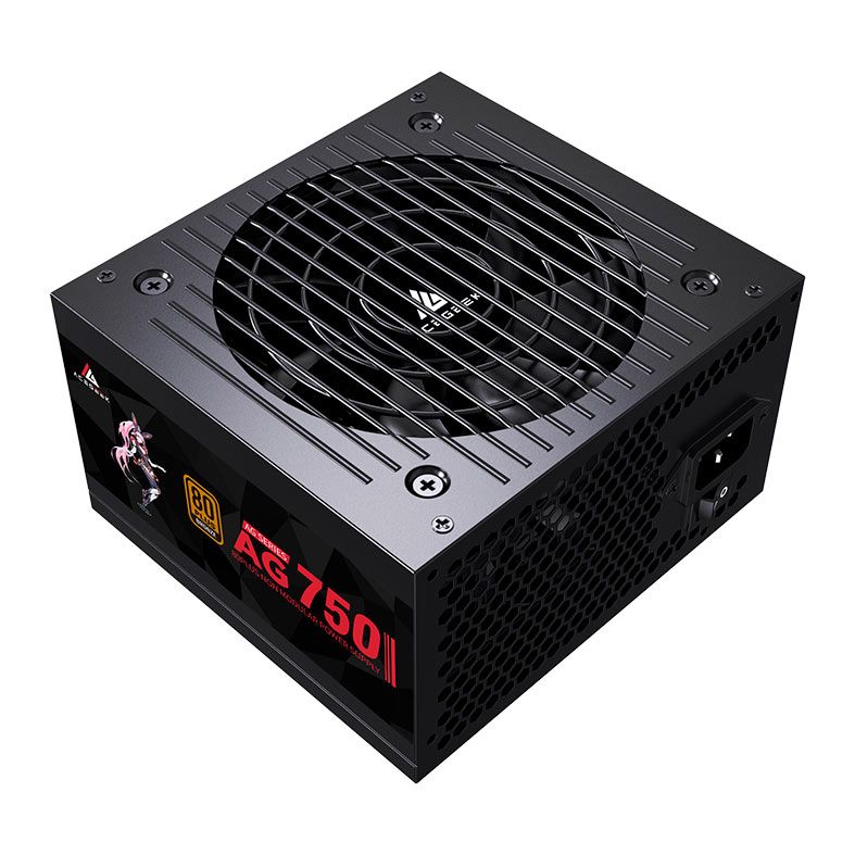 Fonte Acegeek 750, 750W, 80 Plus Bronze, PFC Ativo, AG-AG750-BK | Pichau