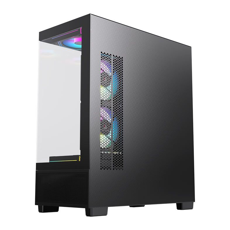 Gabinete Gamer Acegeek Echo, Mid-Tower, Lateral De Vidro, Preto, AG ...