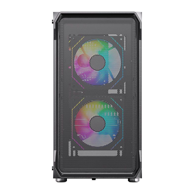 Gabinete Gamer Acegeek Eclipse M350, Mid-Tower, Lateral de Vidro, Preto ...