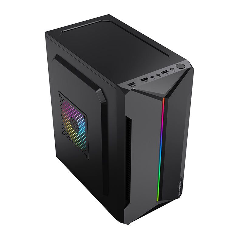 Gabinete Office Acegeek M006, Preto, AG-M006-BK | Pichau