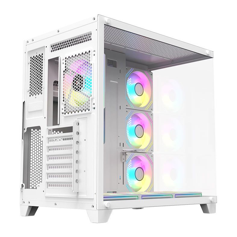 Gabinete Gamer Acegeek Mercury R425 Pro, ARGB, Mid-Tower, Lateral de ...