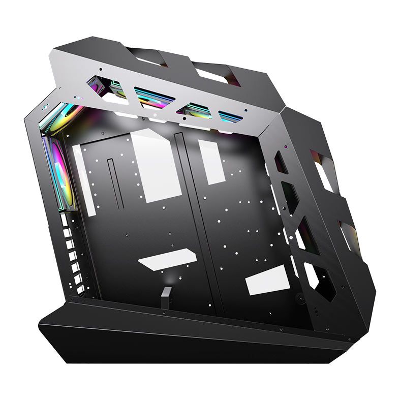 Gabinete Gamer Acegeek Vortex, Mid-Tower, Lateral de Vidro, Preto, AG ...