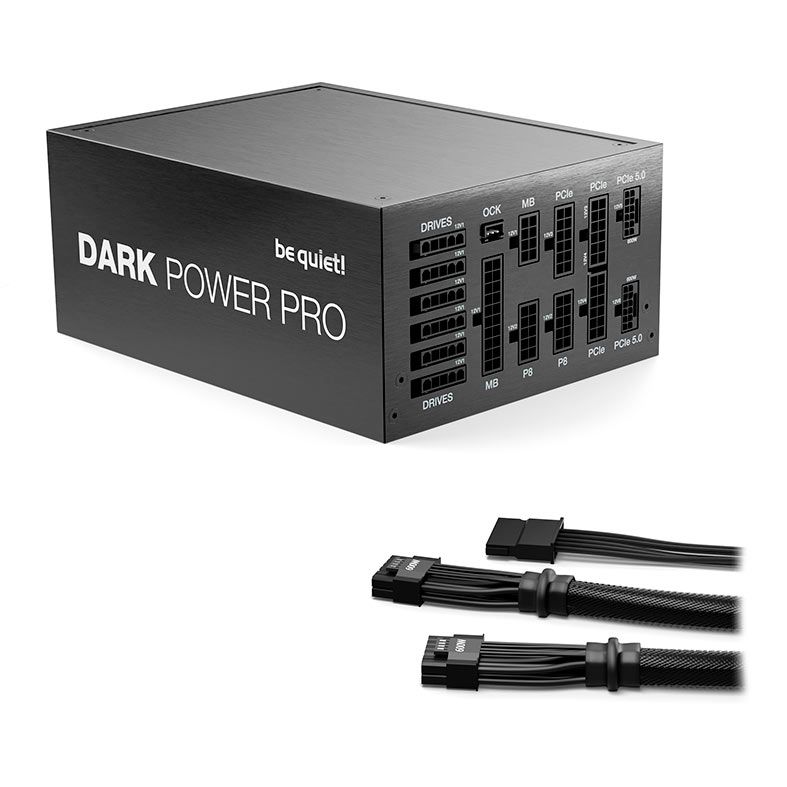 Fonte Be Quiet! Dark Power Pro 13, 1600W, ATX 3.1, PCIe 5.0, Full ...