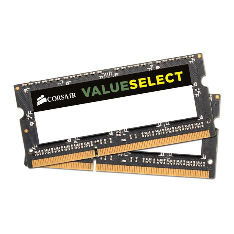 Memoria Notebook Corsair ValueSelect, 16GB (2x8GB), DDR3, 1333MHz, C9 ... Memoria Notebook Corsair ValueSelect, 16GB (2x8GB), DDR3, 1333MHz, C9 ...