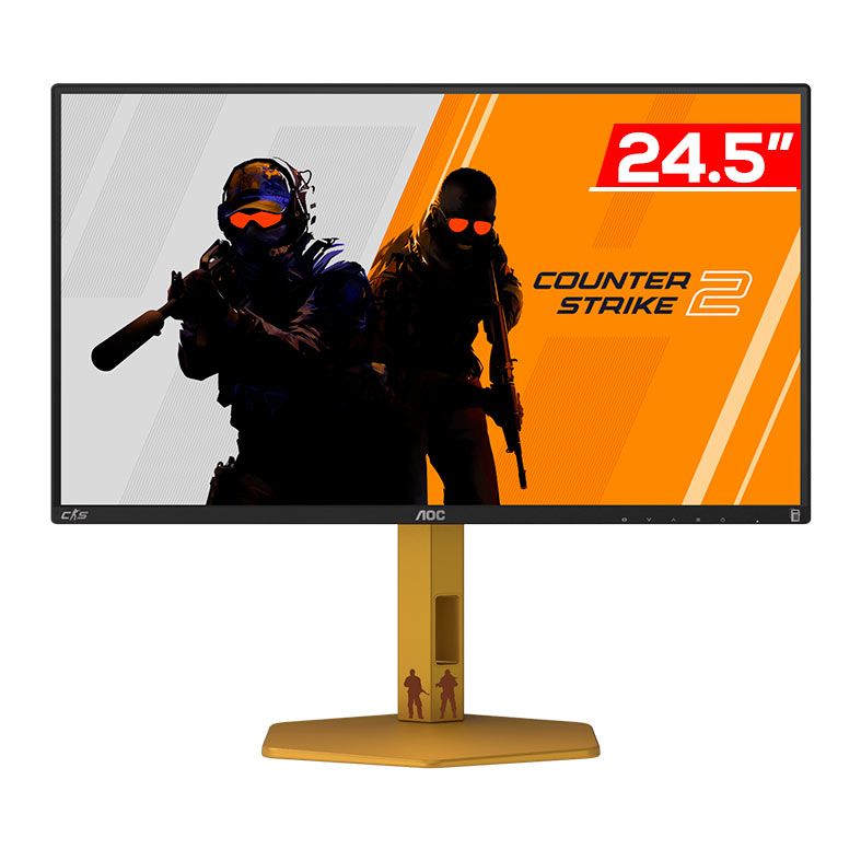 Monitor Gamer AOC Agon CS2 25, 24.5 Pol, IPS, FHD, 0.3ms, 310Hz, G-Sync, HDMI/DP, CS25G | Pichau