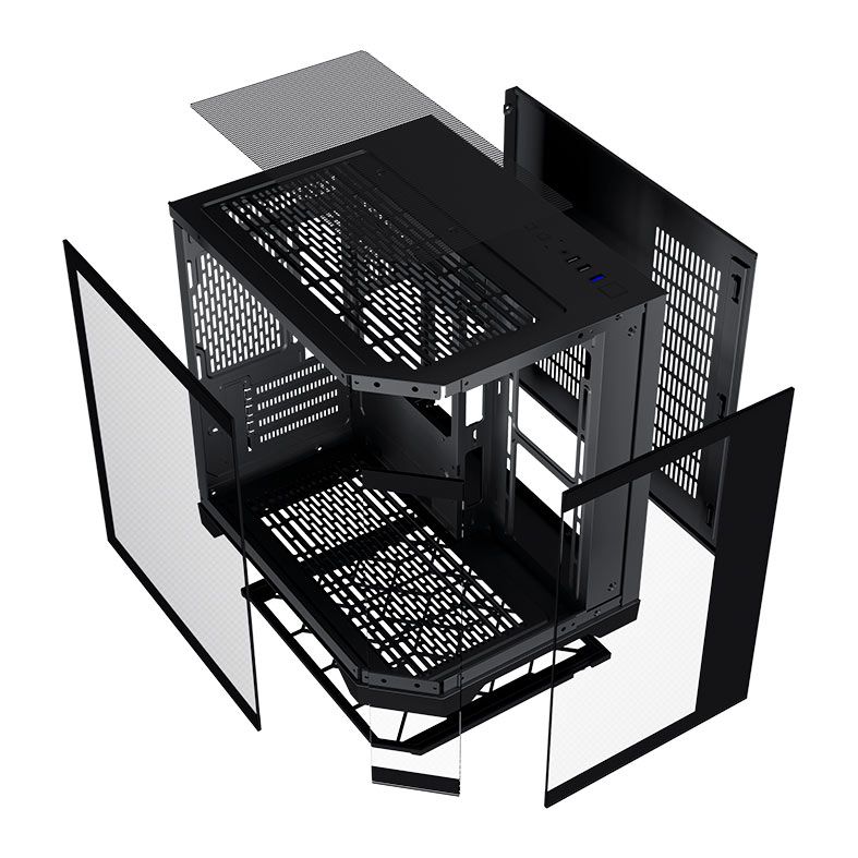 Gabinete Gamer Aigo Darkflash FT350, Mid-Tower, Lateral de Vidro, Preto ...