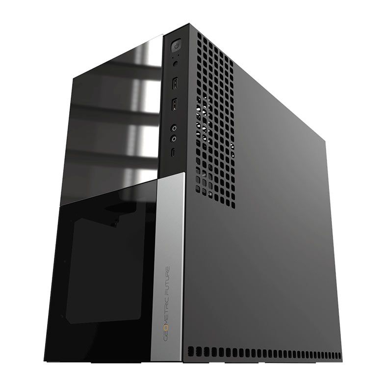 Gabinete Gamer Geometric Future Model 4 Caliburn, Mid-Tower, Lateral de ...