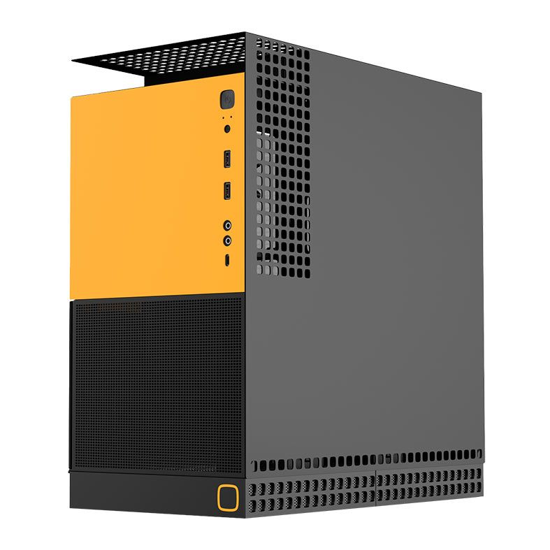 Gabinete Gamer Geometric Future Model 4 King Arthur, Mid-Tower, Lateral ...