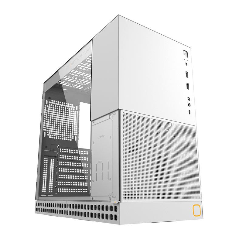 Gabinete Gamer Geometric Future Model 4 King Arthur, Mid-Tower, Lateral ...