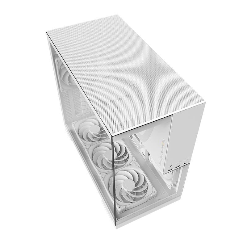 Gabinete Gamer Geometric Future Model 5, Mid-Tower, Lateral de Vidro ...