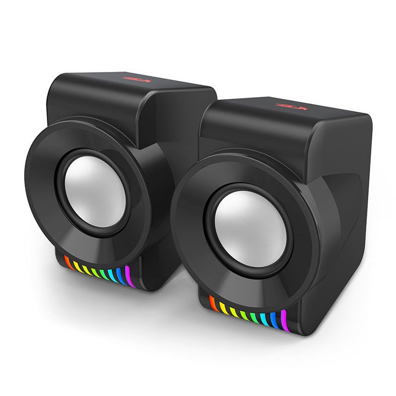 Caixa de Som Redragon Kage GS514, RGB, USB, Preto, GS514 | Pichau