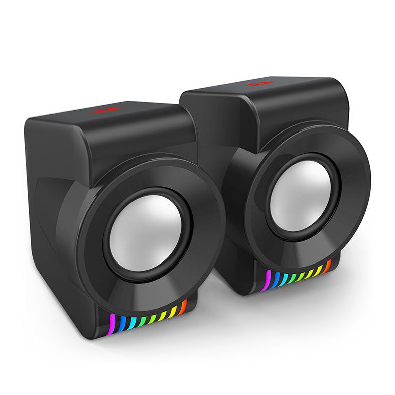 Caixa de Som Redragon Kage GS514, RGB, USB, Preto, GS514 | Pichau