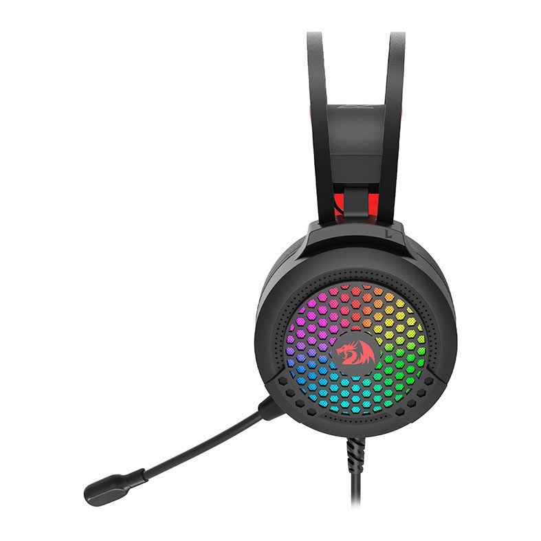 Headset Gamer Redragon Carmen, RGB, Drivers 50mm, Preto, H261 | Pichau