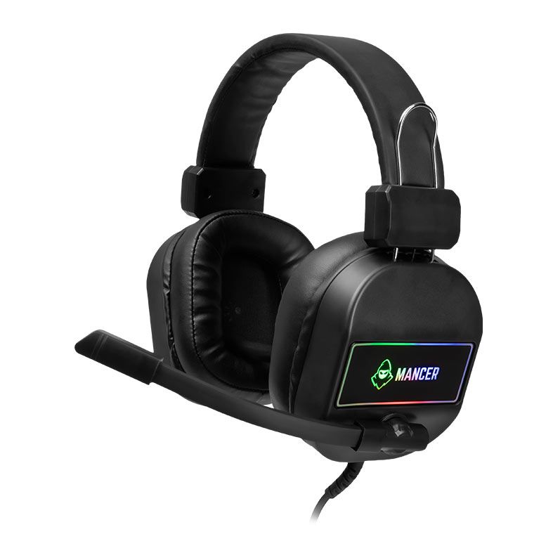 Headset Gamer Mancer Bassex, Drivers 50mm, Preto, MCR-BSS-BL01 | Pichau
