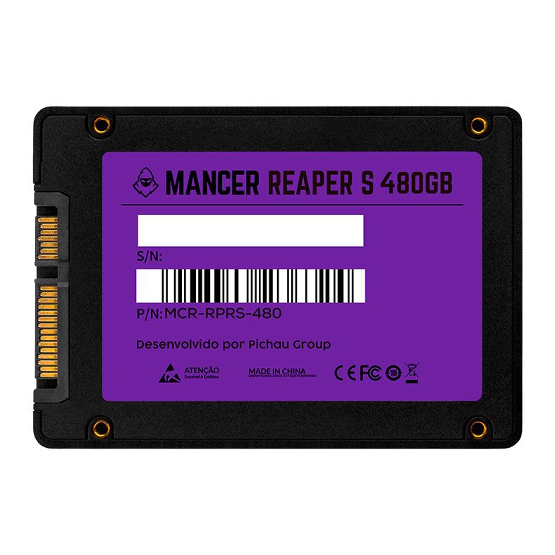 SSD Mancer Reaper S, 480GB, 2.5, Sata III 6GB/s, Leitura 530 MB/s ...