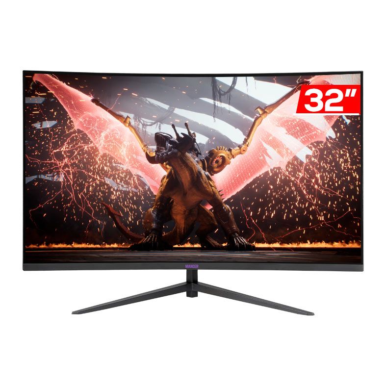 Monitor Gamer Mancer Valak UZ32S, 32 Pol, VA, Curvo, FHD, 1ms, 165Hz ...