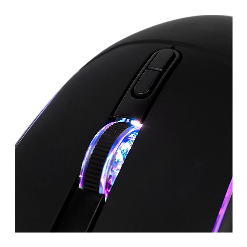 Mouse Gamer Vinik G12, RGB, 7200DPI, 7 Botoes, Preto, MVG12RGB | Pichau