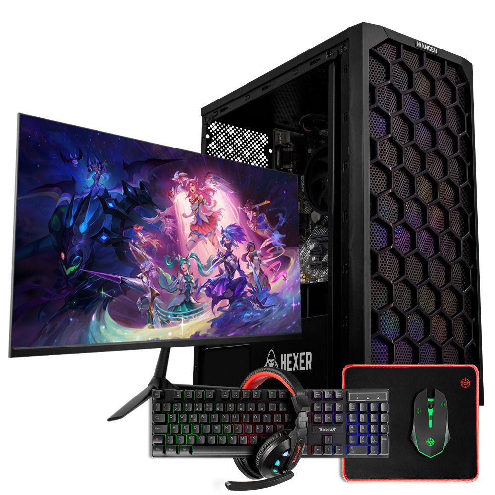 PC Gamer Completo Mancer Feácio V, AMD Ryzen 3 5300G, 16GB DDR4, SSD ...