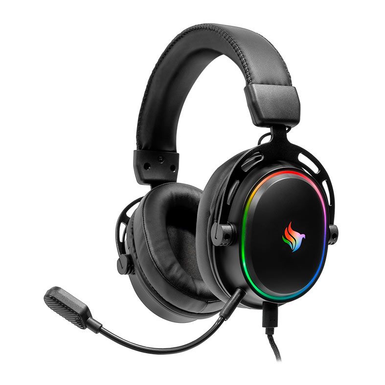 Headset Gamer Pichau Vega, Drivers 50mm, Preto, PCH-VGA-BL01 | Pichau
