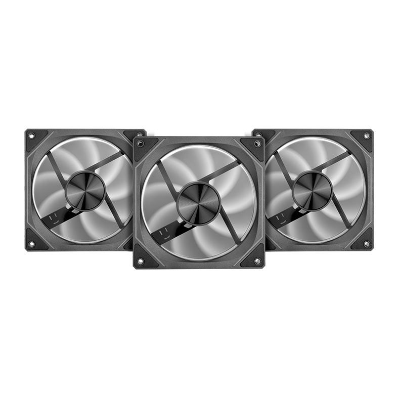 OPENBOX Kit Ventoinhas Pichau Ventus NX Reverse, ARGB, 3x120mm, Preto ...