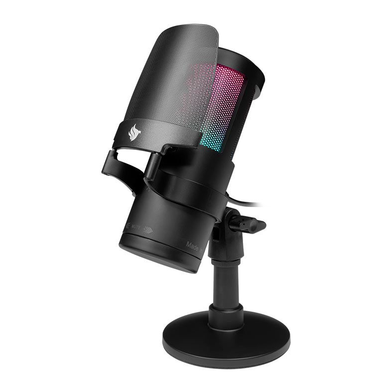 OPENBOX Microfone Pichau Izar V2 Pro PRV, RGB, USB, Preto, PG-IZRPRV ...