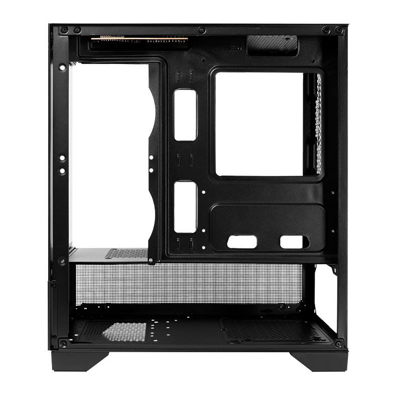 Gabinete Gamer Pichau Magpie 4B, Mini-Tower, Lateral de Vidro, Preto ...