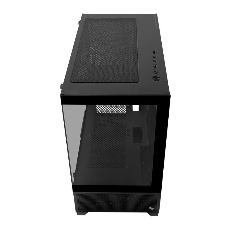 Gabinete Gamer Pichau Magpie 4B, Mini-Tower, Lateral de Vidro, Preto ...