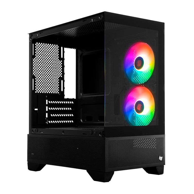 Gabinete Gamer Pichau Magpie 4B, Mini-Tower, Lateral de Vidro, Com 2 ...