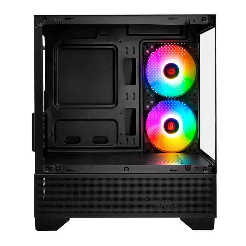 Gabinete Gamer Pichau Magpie 4B, Mini-Tower, Lateral de Vidro, Com 2 ...