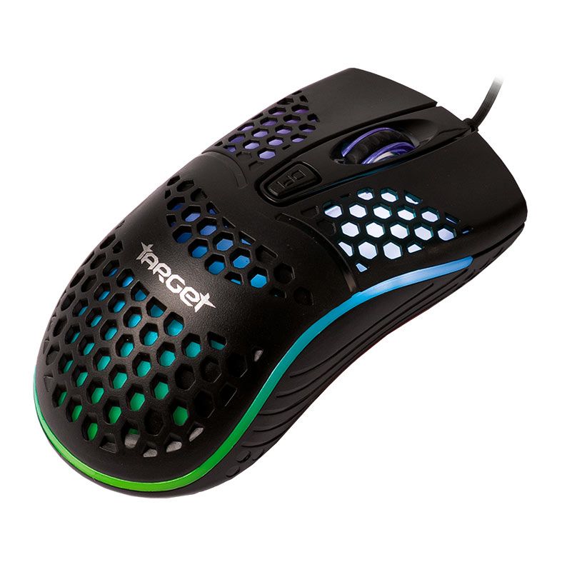 Mouse Gamer TGT GM95 LED, 1600DPI, 4 Botoes, Preto, TGT-GM95-BL01 | Pichau
