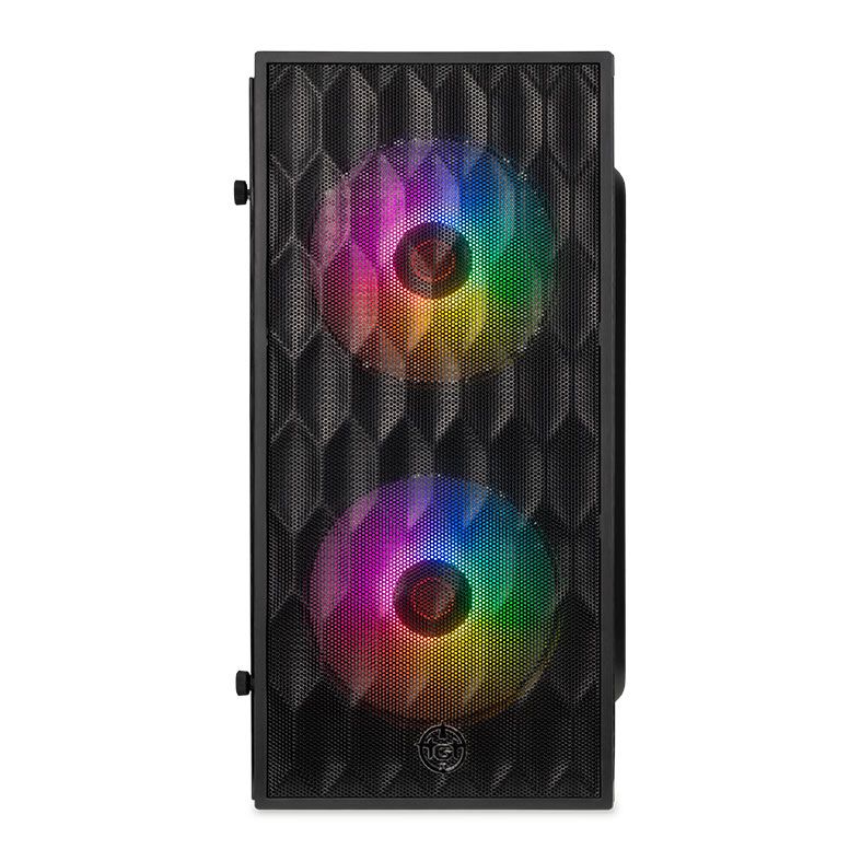 Gabinete Gamer TGT Jester V2, Rainbow, Mini-Tower, Lateral de Acrilico ...
