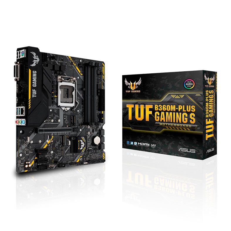 Placa Mae Asus TUF B360M-PLUS GAMING S, DDR4, Socket LGA1151, M-ATX ...