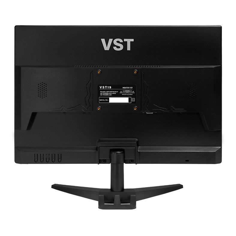 Monitor VST 19, 19 Pol, HD, 5ms, 60Hz, HDMI/VGA, VST-VST19-BL01 | Pichau