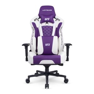 Cadeira Gamer DT3 Rhino Artemis, Branca e Roxa, 13539-1 | Pichau