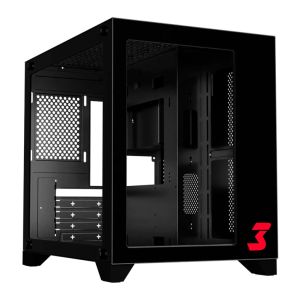 Gabinete DT3 Hyper, Lateral e Frontal de Vidro, Preto, 13872-1 | Pichau