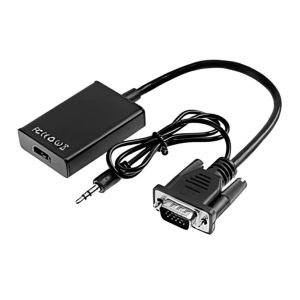 Adaptador HDB15 Para HDMI MD9, 15cm, 9505 | Pichau