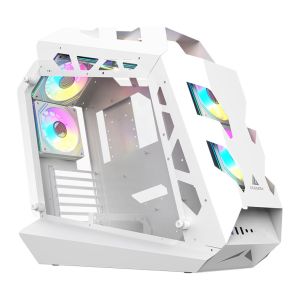 Gabinete Gamer Acegeek Vortex, Mid-Tower, Lateral de Vidro, Branco, AG ...