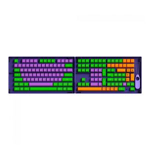 Conjunto de Teclas Akko ASA Profile, PBT Double Shot, Eva 01 Theme ...