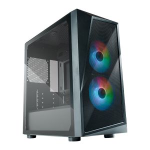 Gabinete Gamer Cooler Master CMP 320, ARGB, Lateral de Vidro, Com 2 ...