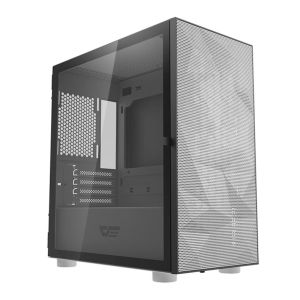 Gabinete Gamer Aigo DarkFlash DLM 21 Mesh, Lateral Vidro, Branco, DLM21 ...