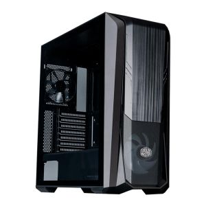 Gabinete Gamer Cooler Master Masterbox 500, ARGB, Mid-Tower, Lateral de ...